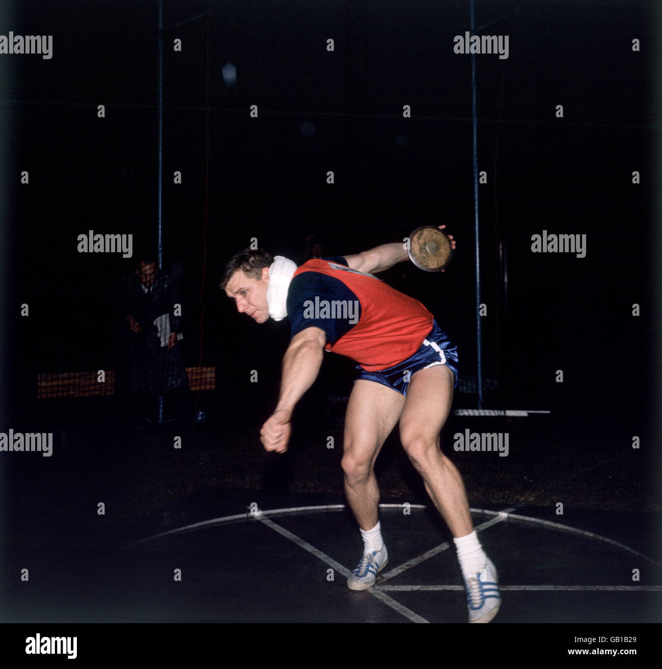 Athletics, Discus. Al Oerter, USA Stock Photo - Alamy