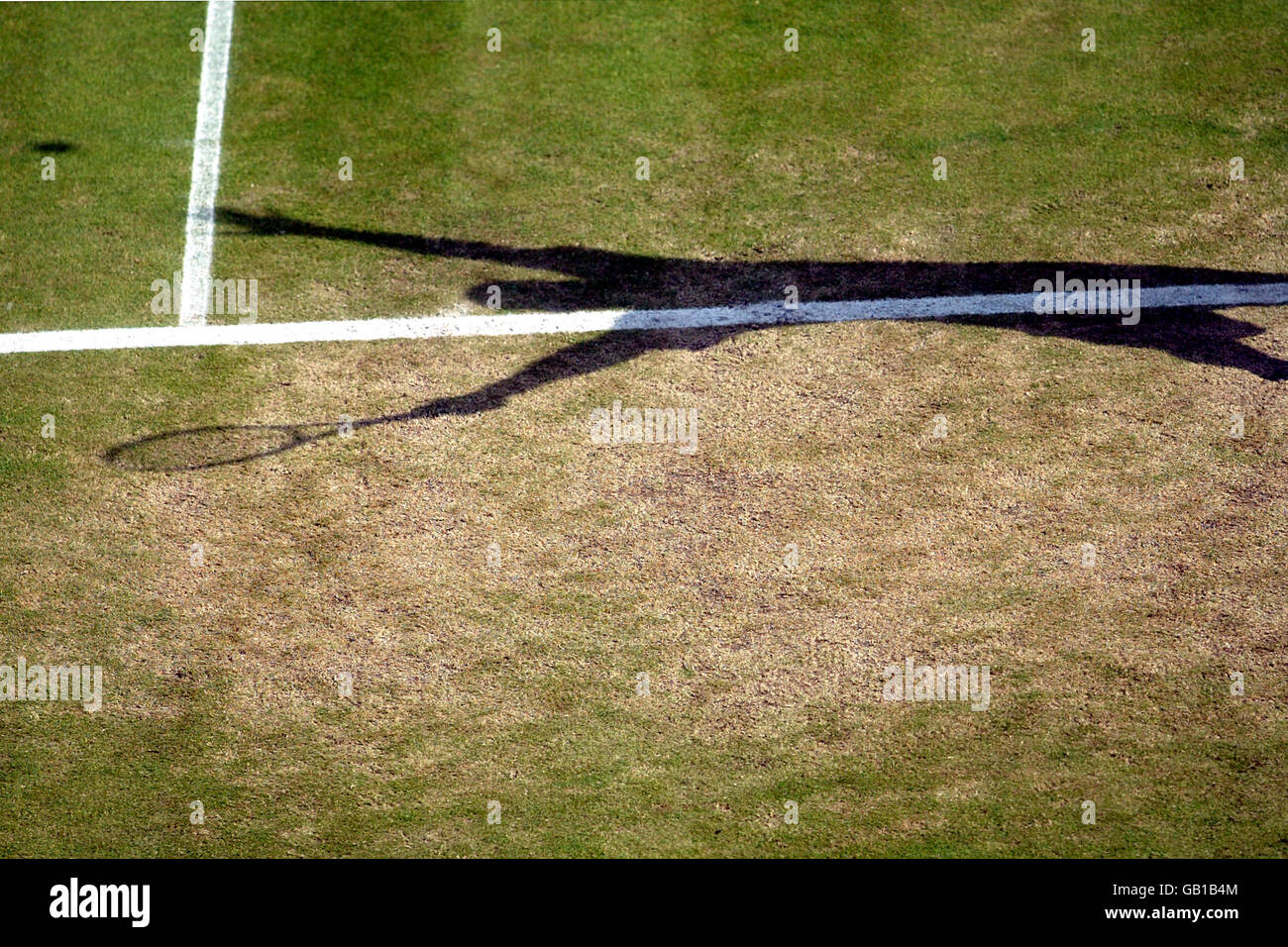 Tennis - Wimbledon 2003 - Fourth Round, Andre Agassi v Mark ...