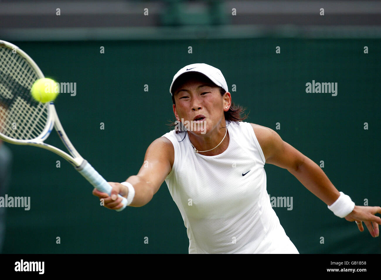 Tennis - Wimbledon 2003 - Fourth Round, Ai Sugiyama v Kim Clijsters ...