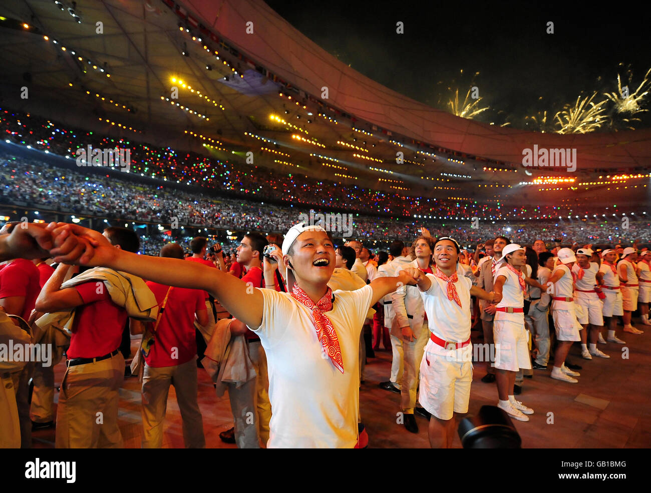 Olympics - Beijing Olympic Games 2008 - Opening Ceremony Stock Photo ...