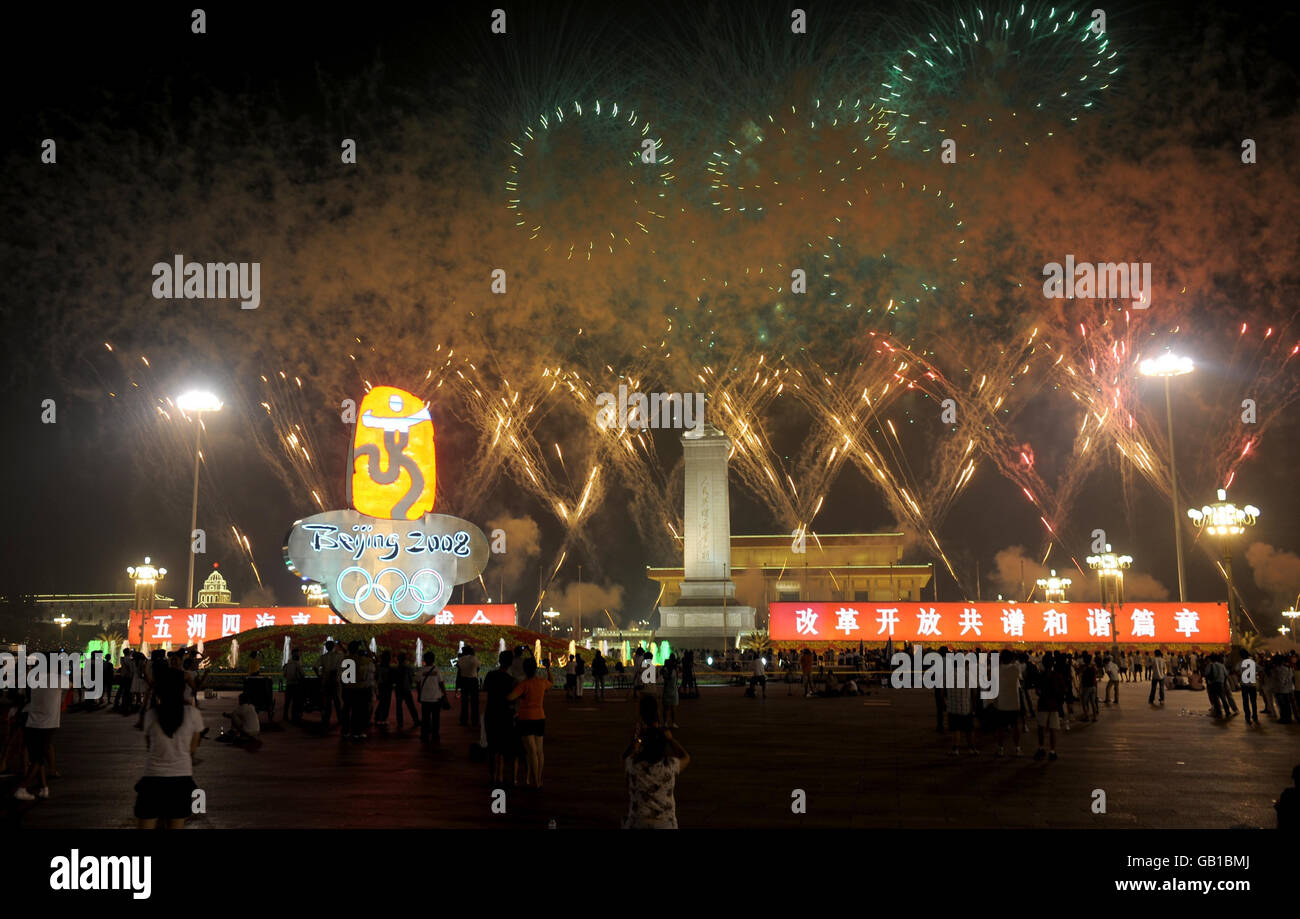 Beijing Olympics Opening Ceremony Stock Photos & Beijing Olympics ...