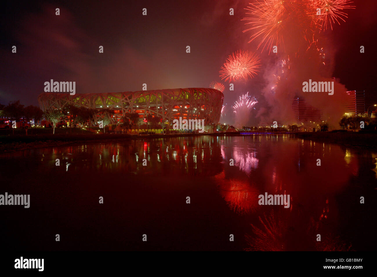 Olympics - Beijing Olympic Games 2008 - Opening Ceremony Stock Photo ...