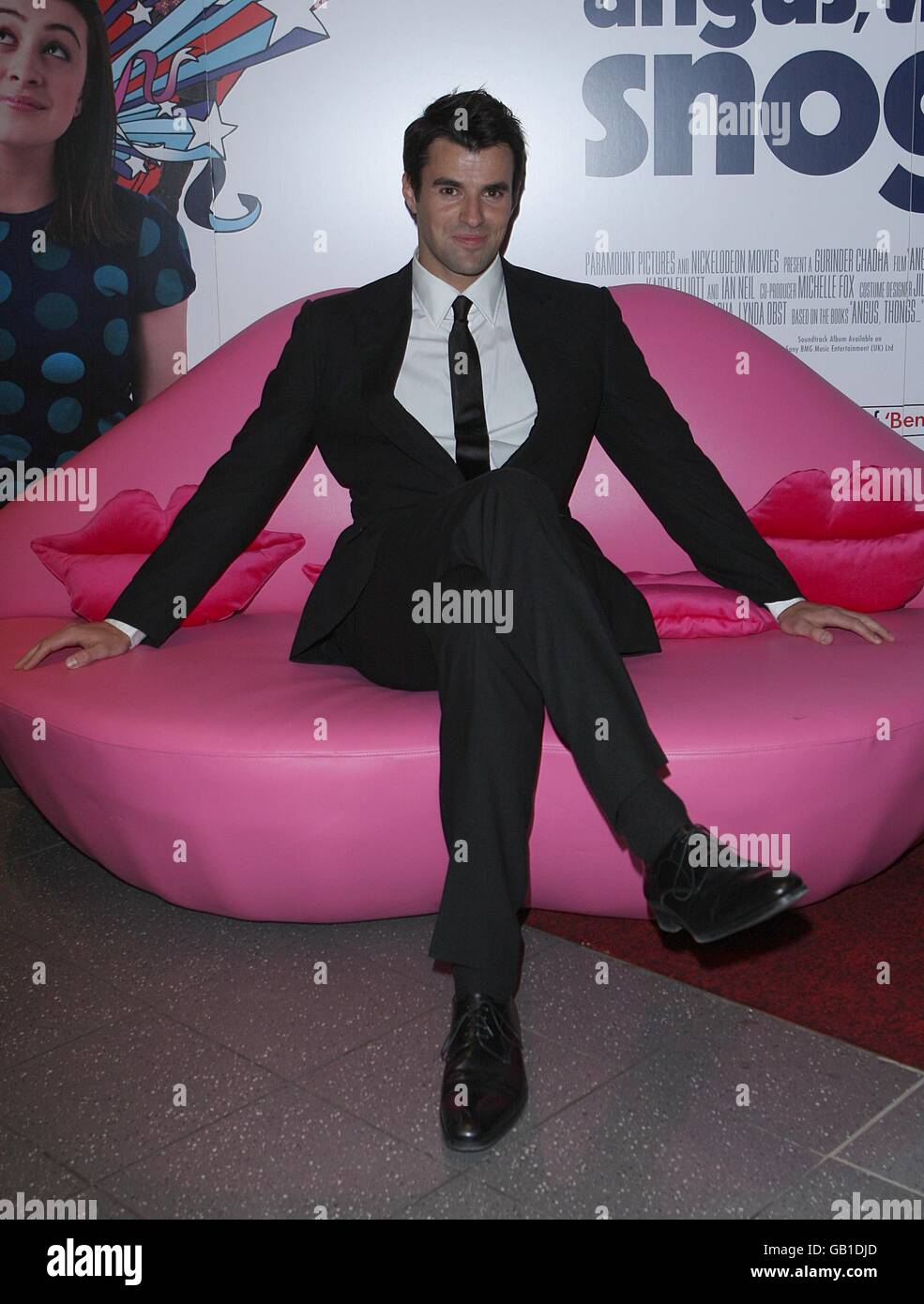 Angus, Thongs and Perfect Snogging premiere - London Stock Photo - Alamy