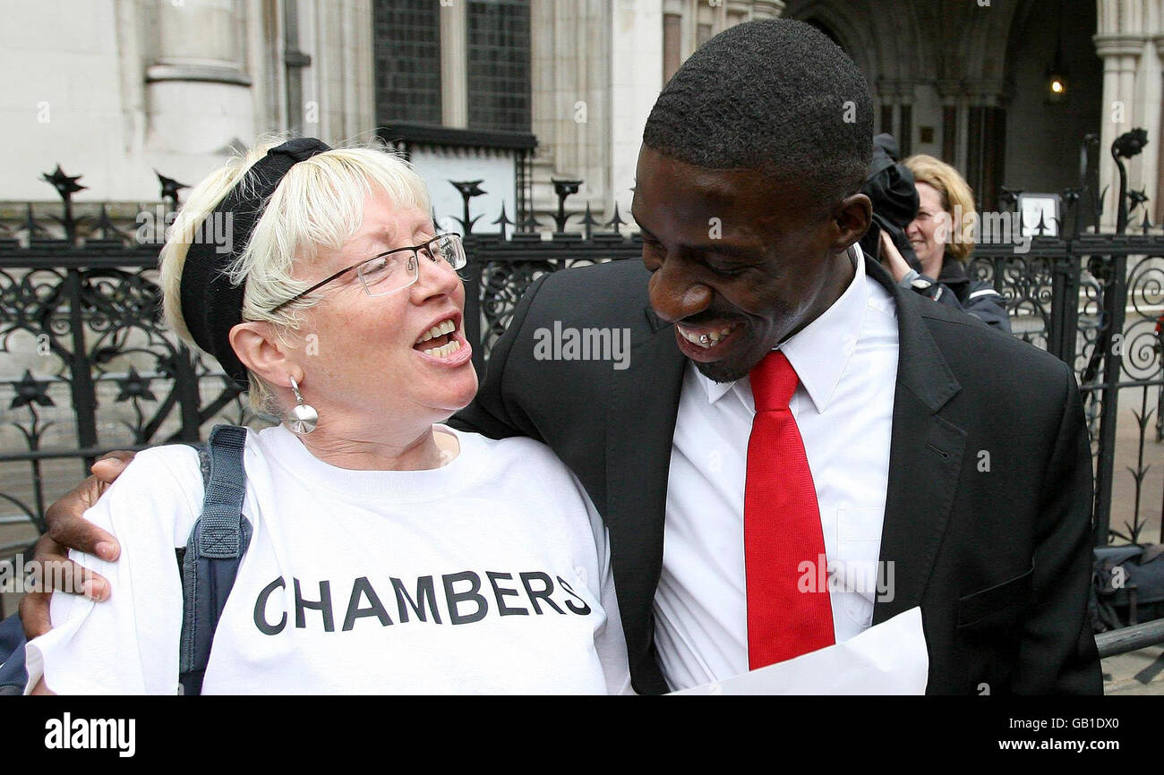 Dwain Chambers Olympic appeal Stock Photo - Alamy