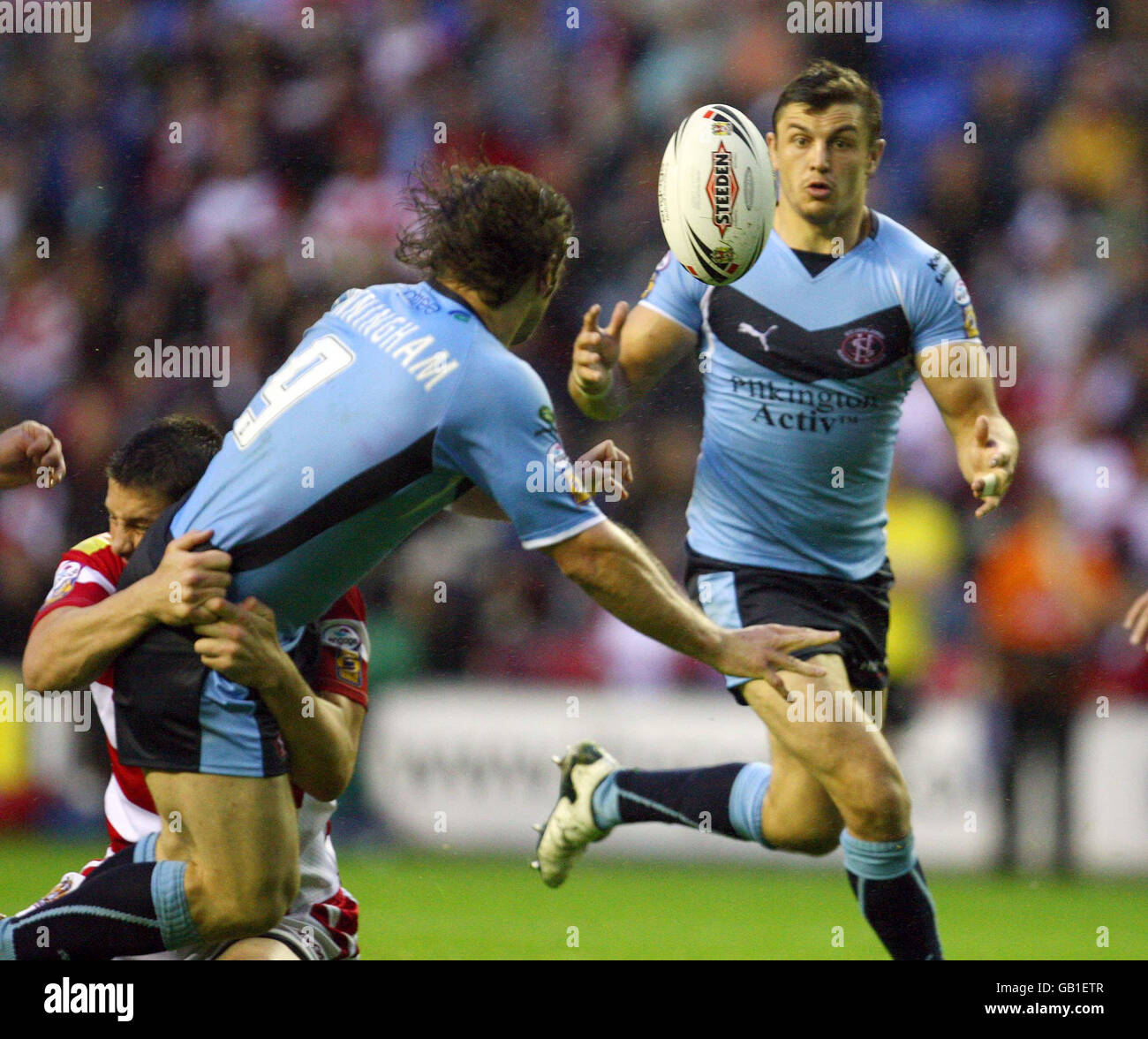 Rugby League - engage Super League - Wigan Warriors v St Helens - JJB ...