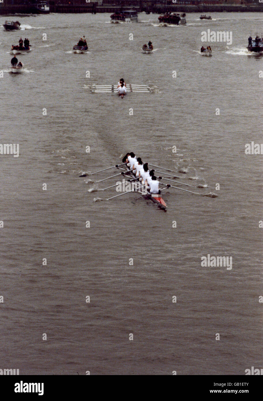 Rowing - The Boat Race - Oxford v Cambridge Stock Photo - Alamy