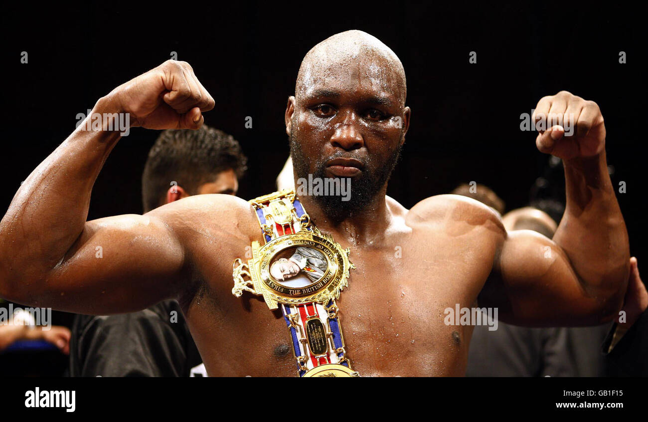 Boxing - British Heavyweight Title - Danny Williams v John McDermott ...