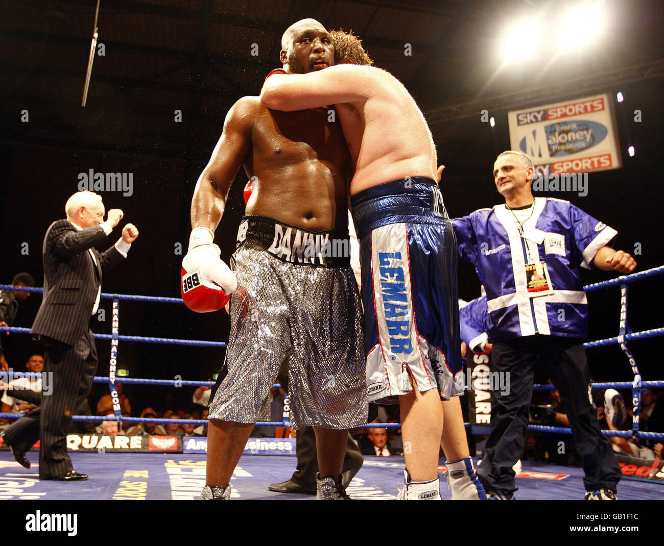 Boxing - British Heavyweight Title - Danny Williams v John McDermott ...