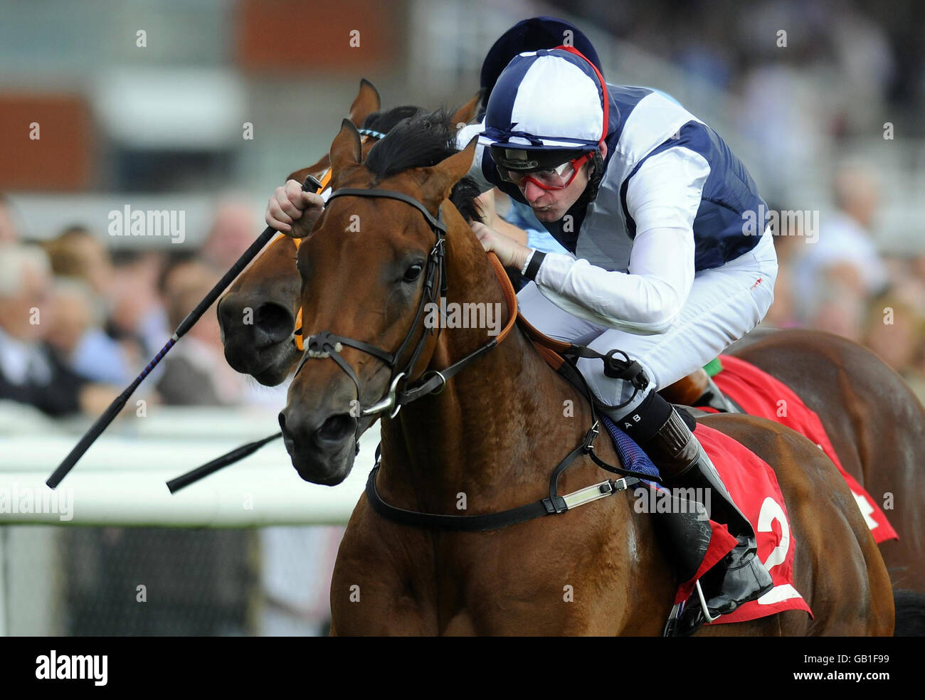 Horse Racing - Weatherbys Super Sprint Day - Newbury Racecourse Stock ...