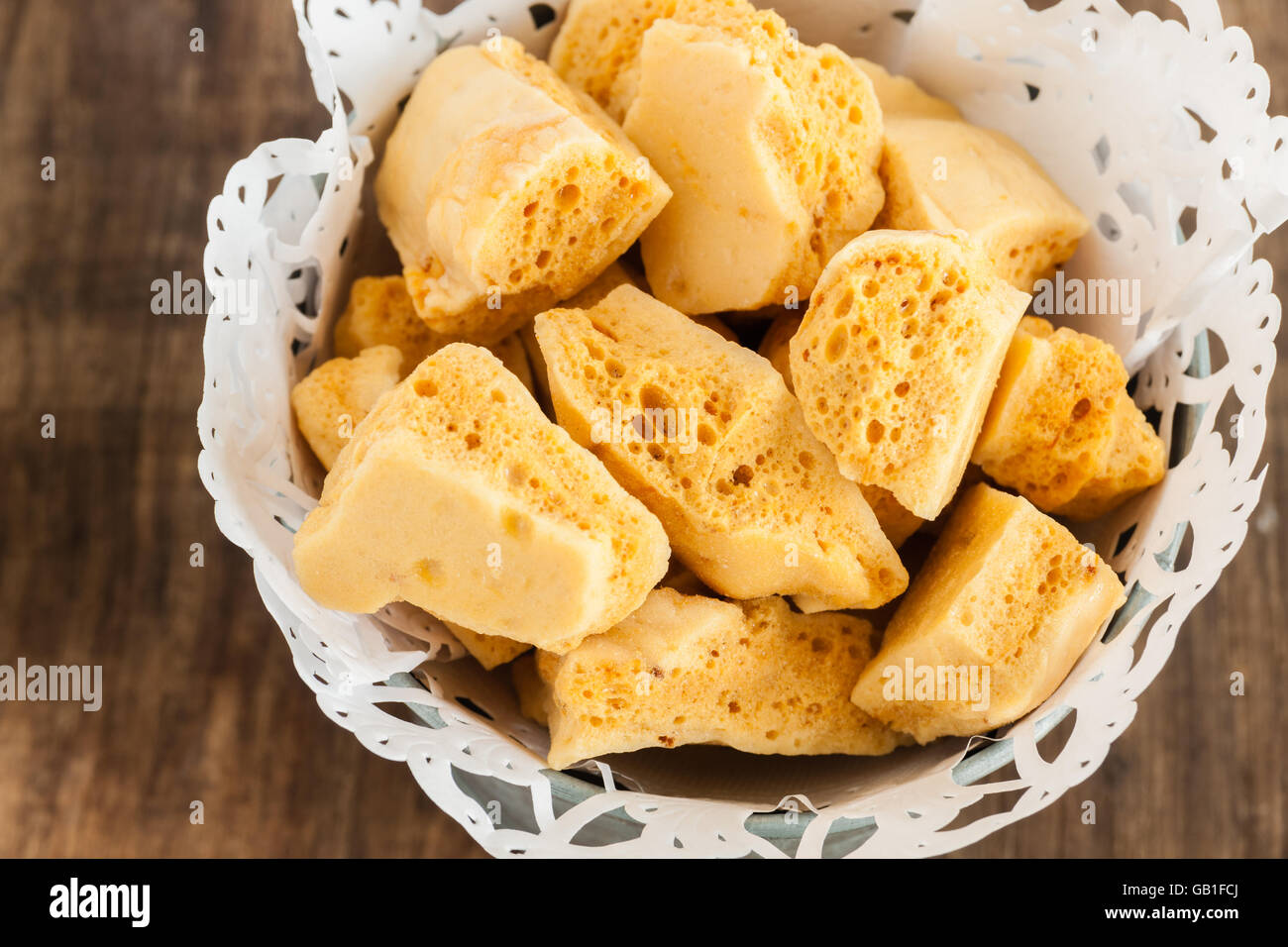 Honeycomb candy hi-res stock photography and images - Alamy