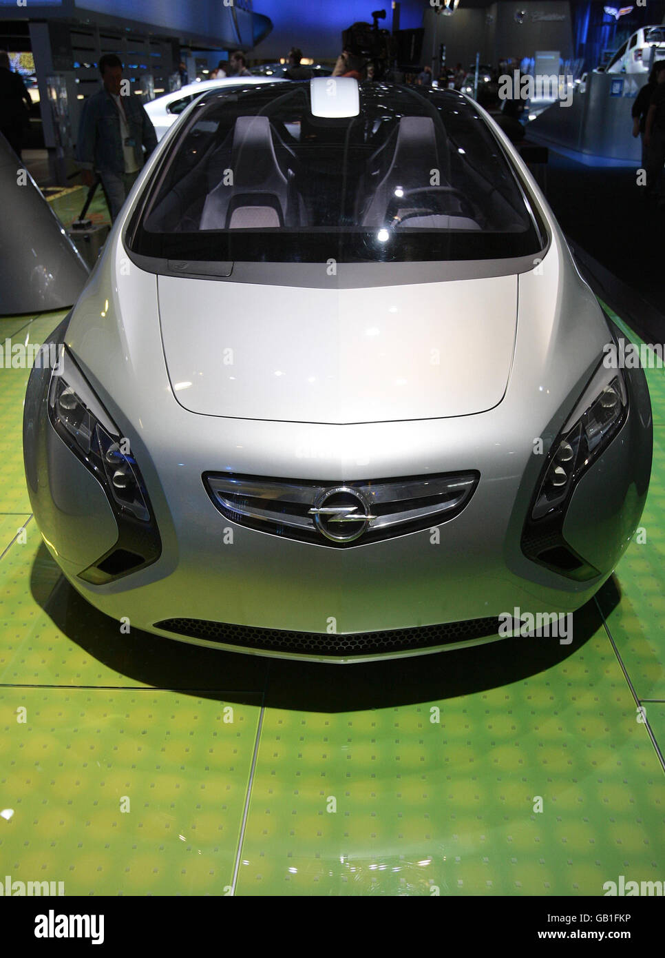 The new Vauxhall Flexstream hybrid on display at the 2008 British ...