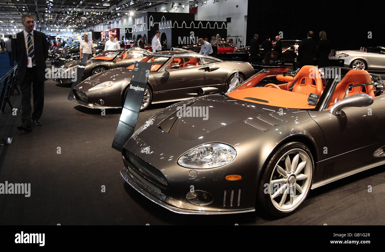 British International Motor Show Stock Photo - Alamy