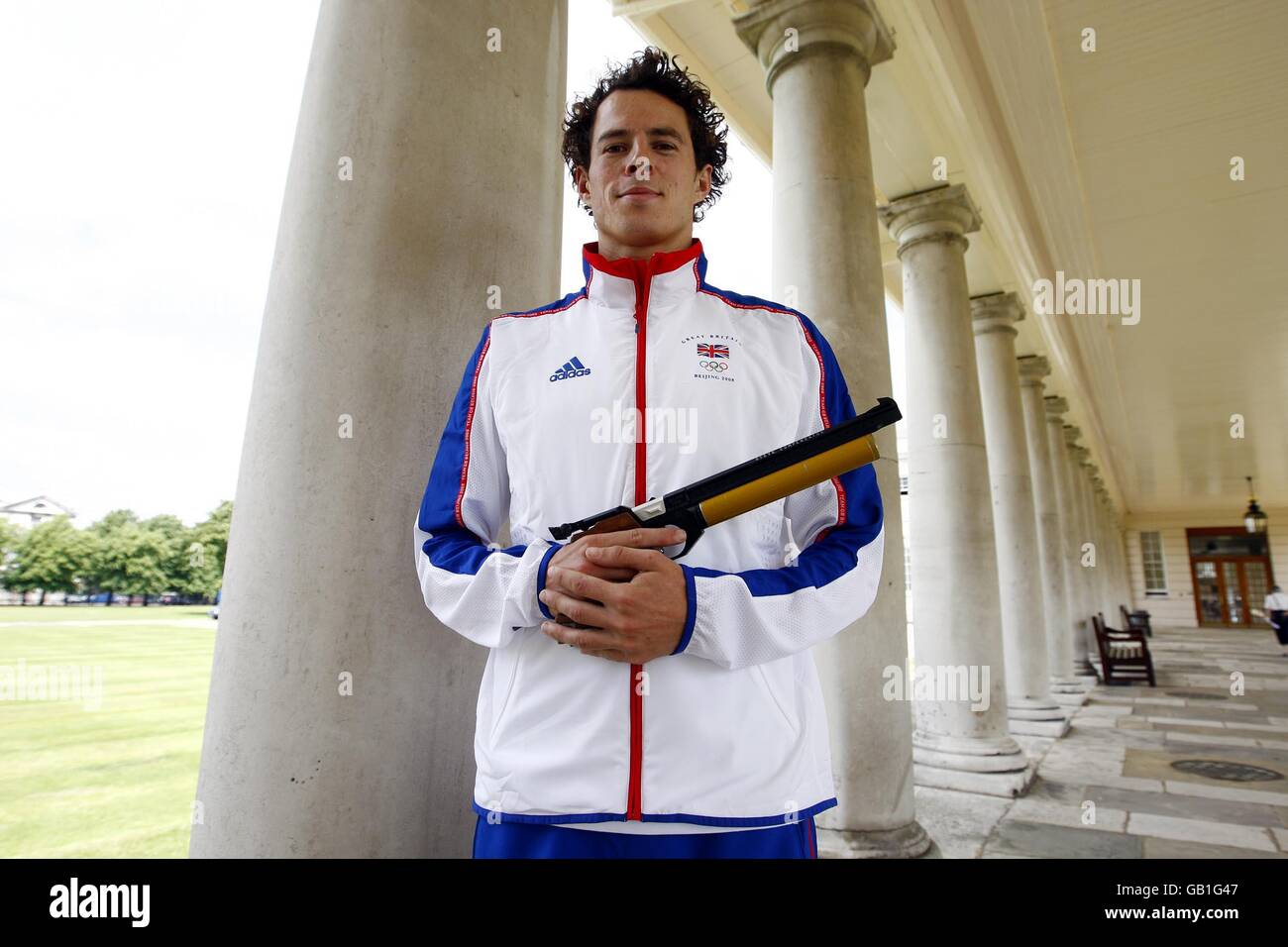 Olympics - Modern Pentathlon Media Day - Queen's House. Team GB's Sam ...