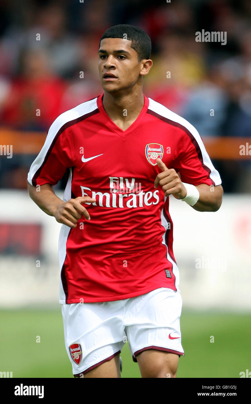 Soccer - Friendly - Barnet v Arsenal - Underhill Stadium Stock Photo ...