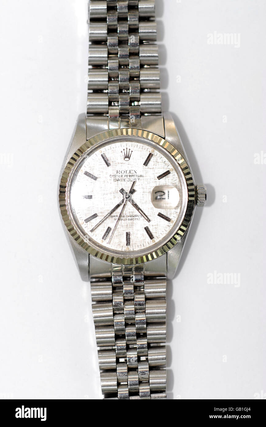 Rolex watch feature hi-res stock photography and images - Alamy