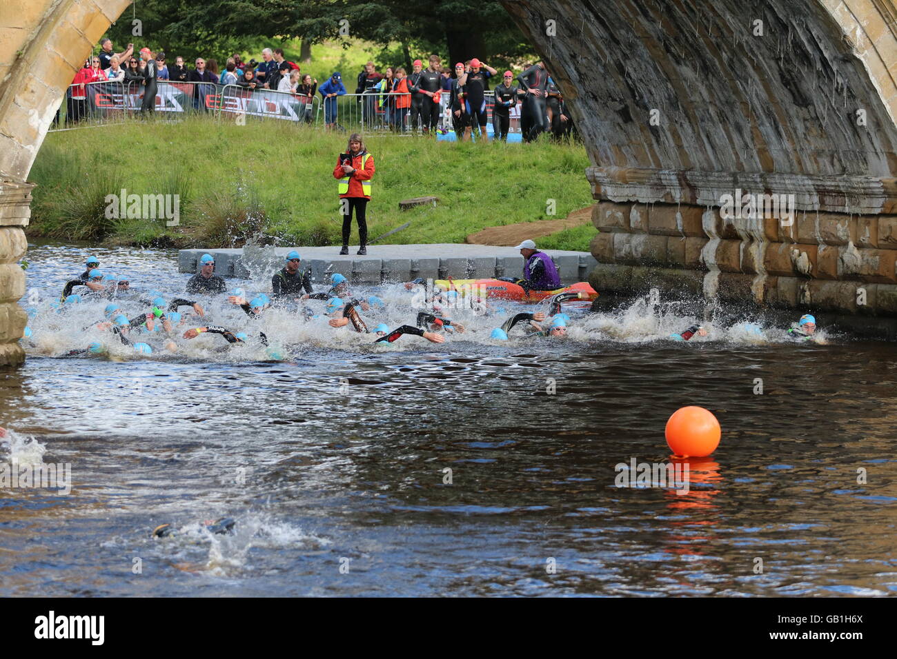 Derwent river swim hi-res stock photography and images - Alamy