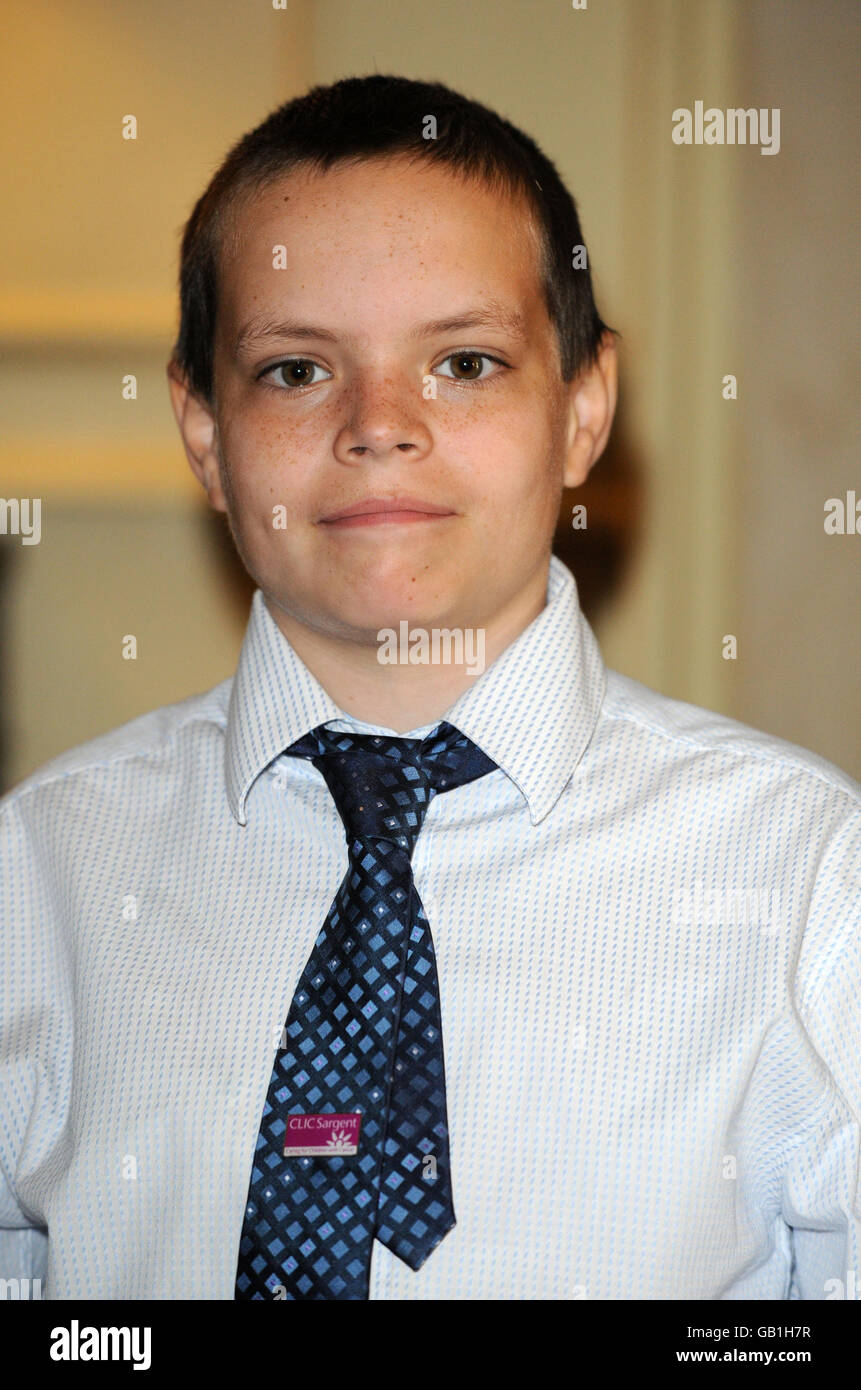 Liam Fairhurst, 13 from Bury St Edmunds pictured during a photocall for ...