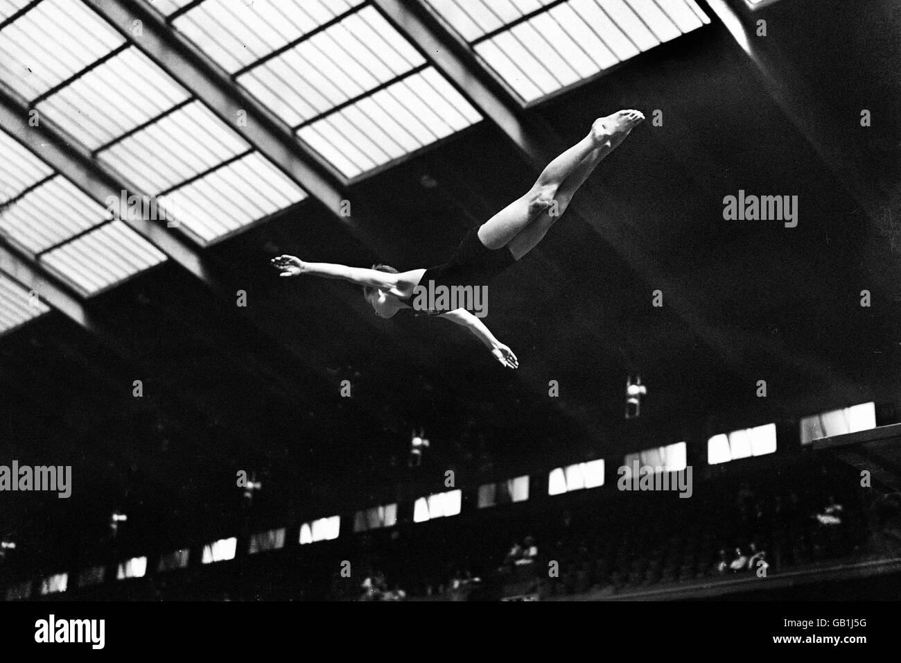 Olympic diving board view hi-res stock photography and images - Alamy