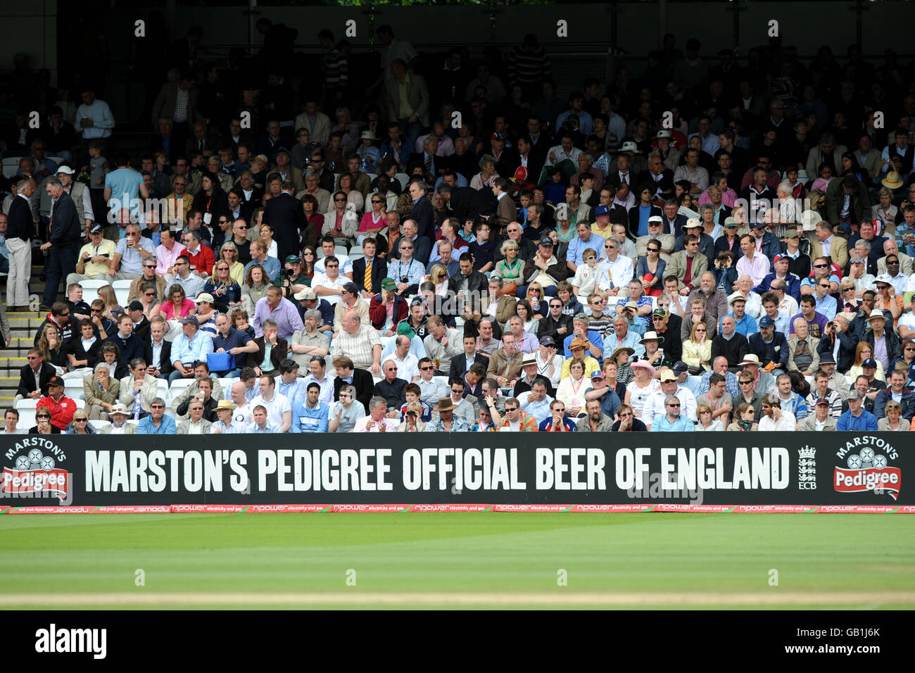 Spectators observe match stands hi-res stock photography and images - Alamy