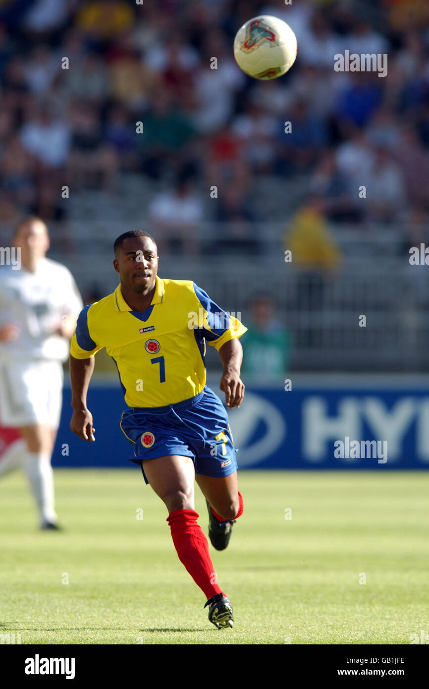 Soccer fifa confederations cup group a colombia v new zealand hi-res ...
