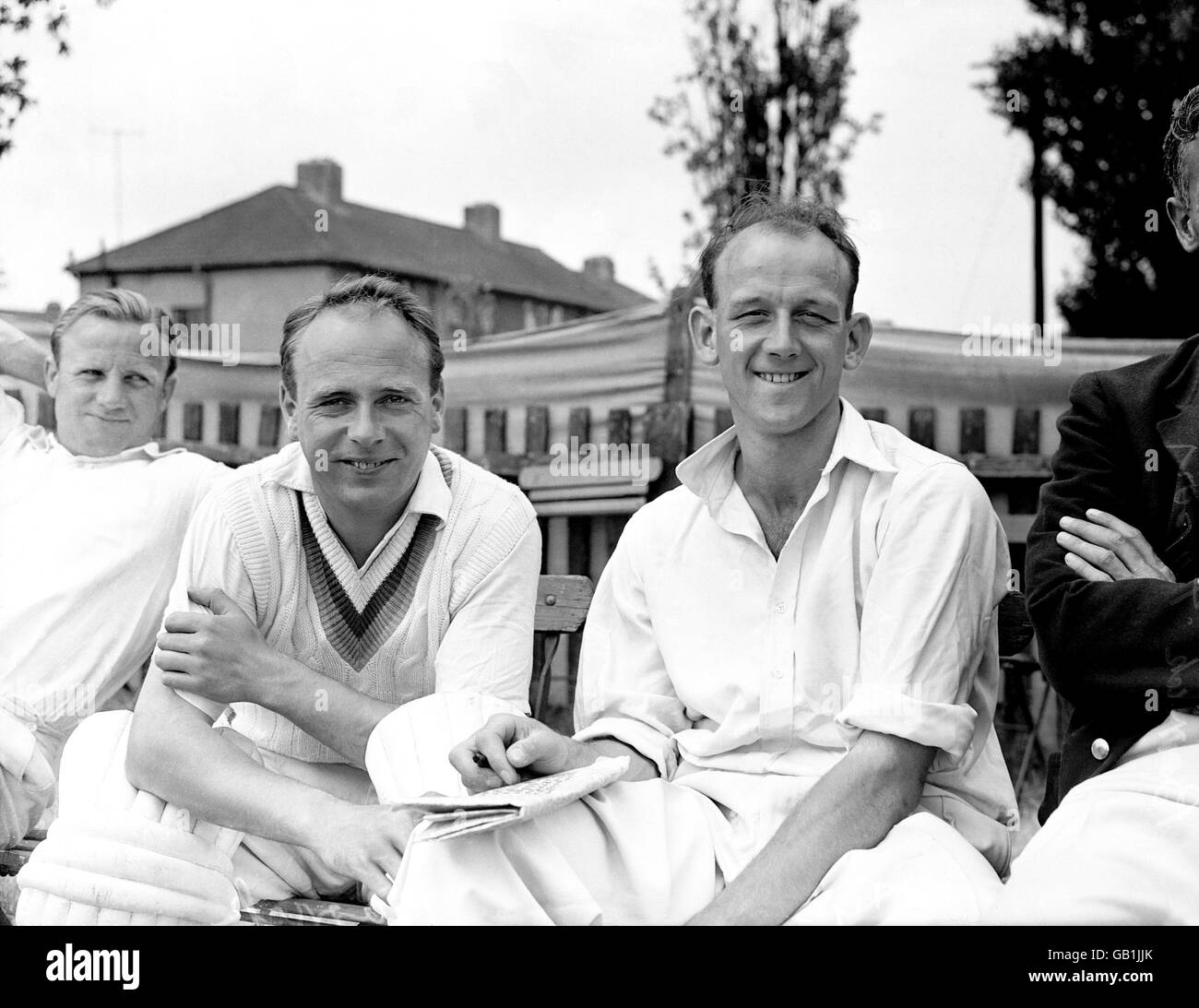 L r david barrick and frank tyson hi-res stock photography and images ...