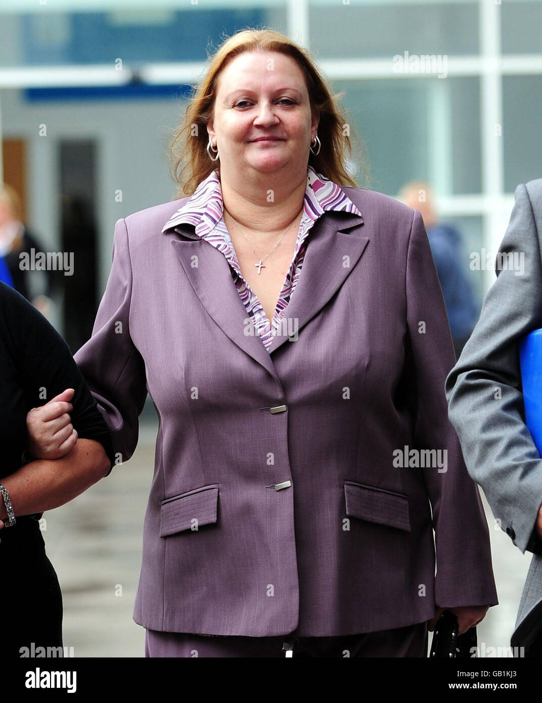 Susan Katona, mother of reality TV star Kerry Katona, arrives at ...