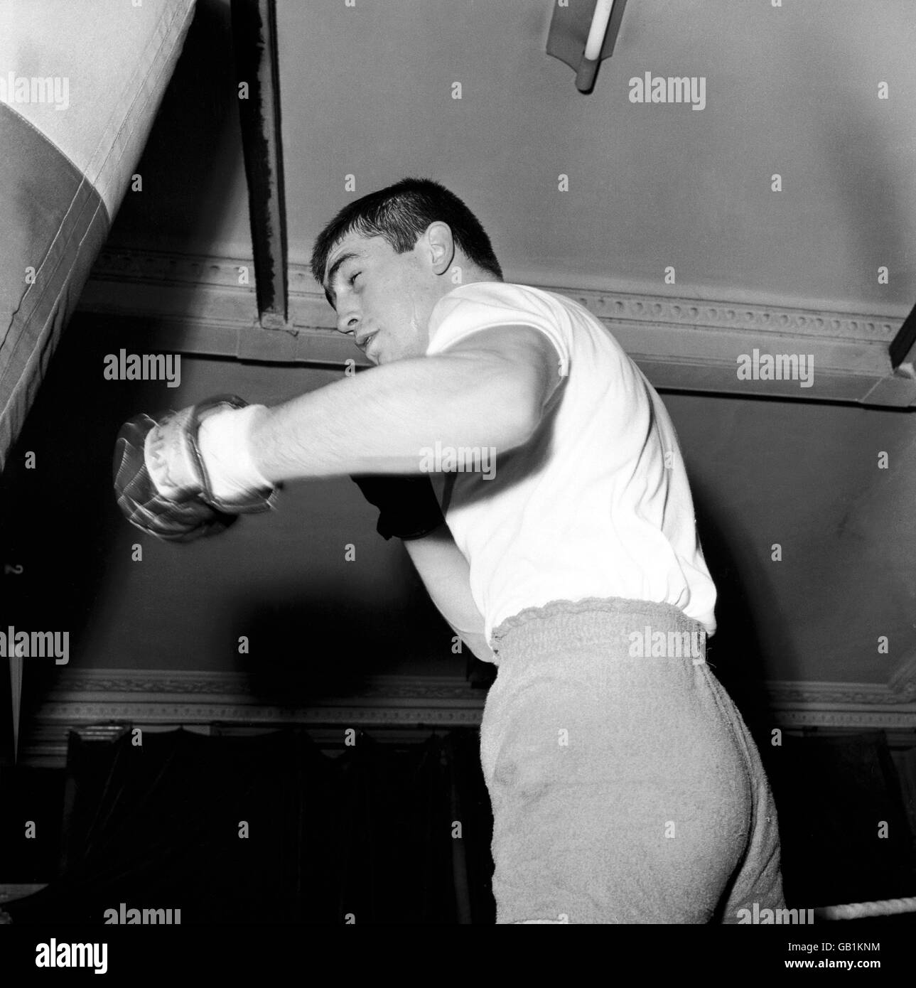 Boxing - Heavyweight Division - Jimmy Tibbs Training Stock Photo - Alamy