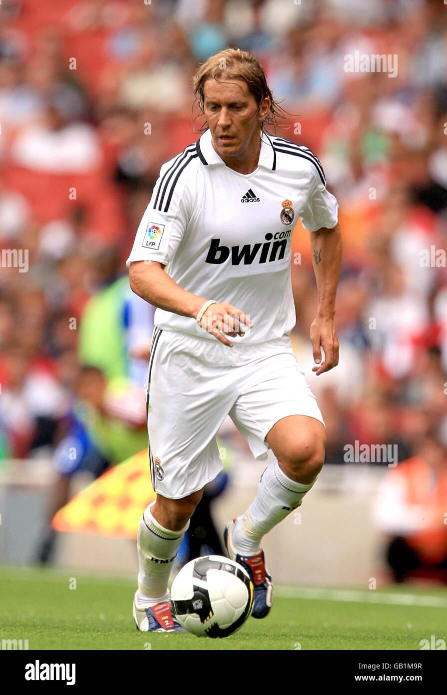 Real Madrid Michel Salgado High Resolution Stock Photography and Images ...