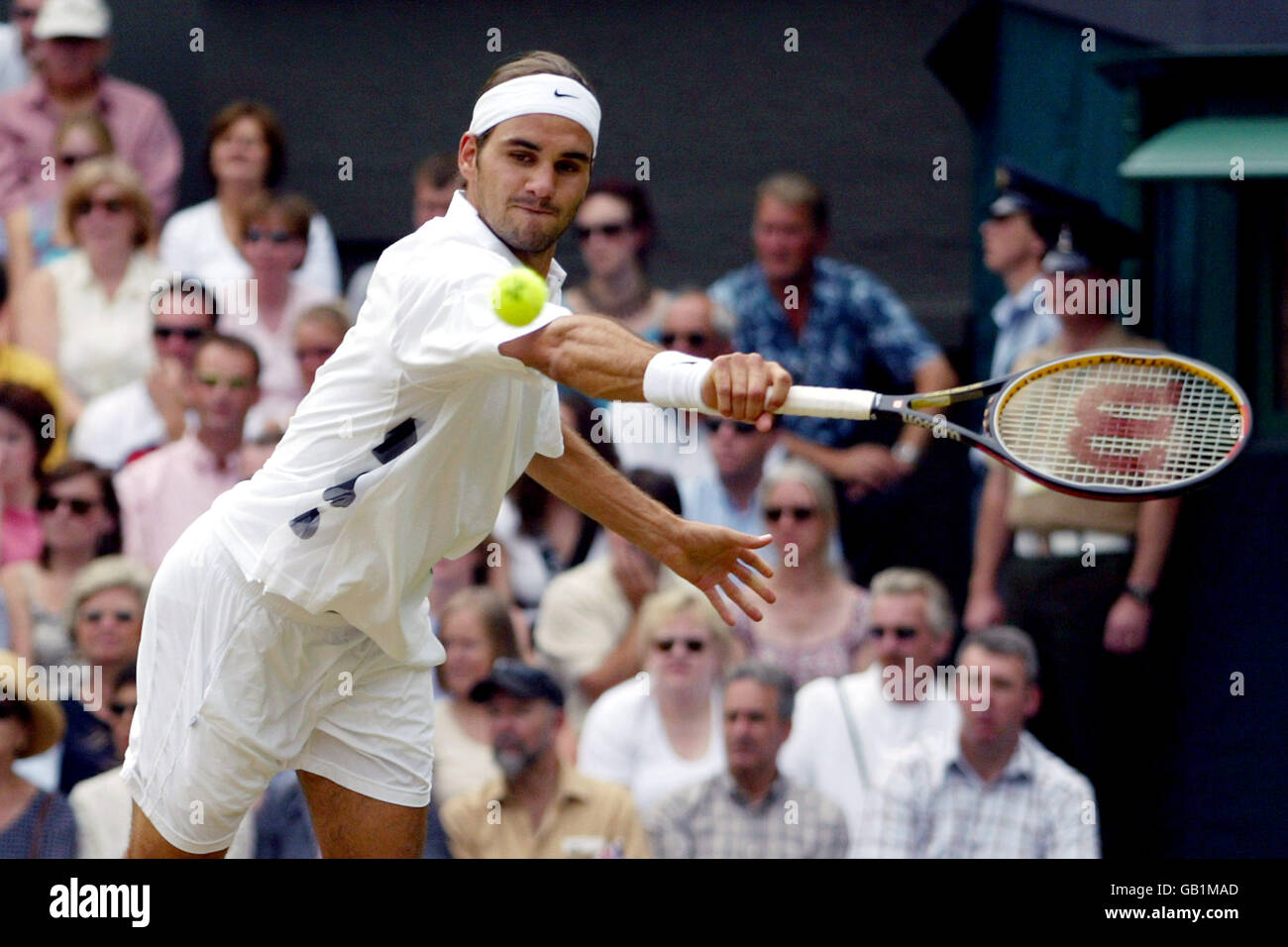 Tennis - Wimbledon 2003 - Men's Final - Mark Philippoussis v Roger ...