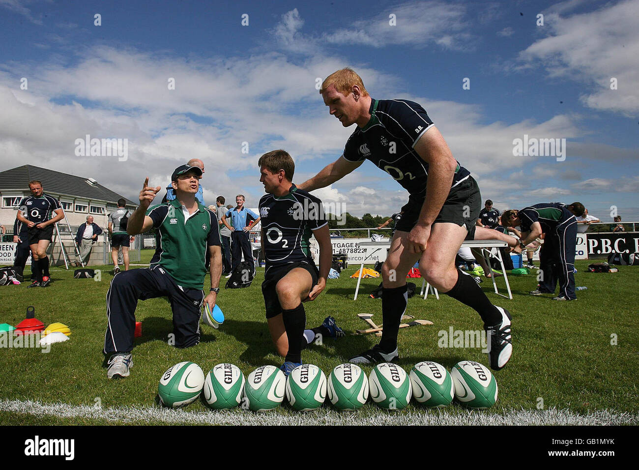 Rugby Union - New Irish Rugby Management Unveiled - Jury's Hotel Stock ...