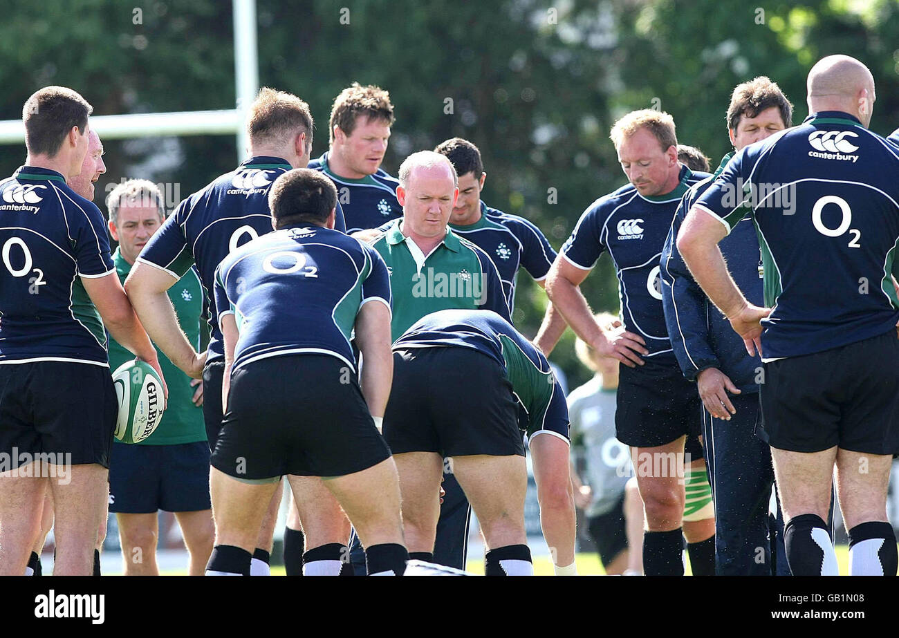 Rugby Union - New Irish Rugby Management Unveiled - Jury's Hotel. Head ...