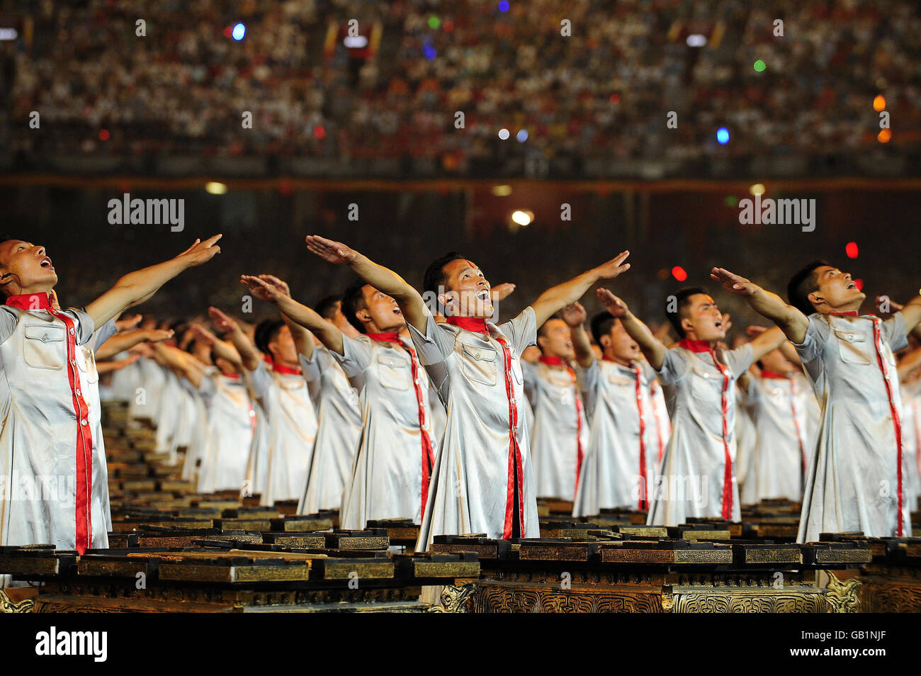 Olympics - Beijing Olympic Games 2008 - Opening Ceremony Stock Photo ...