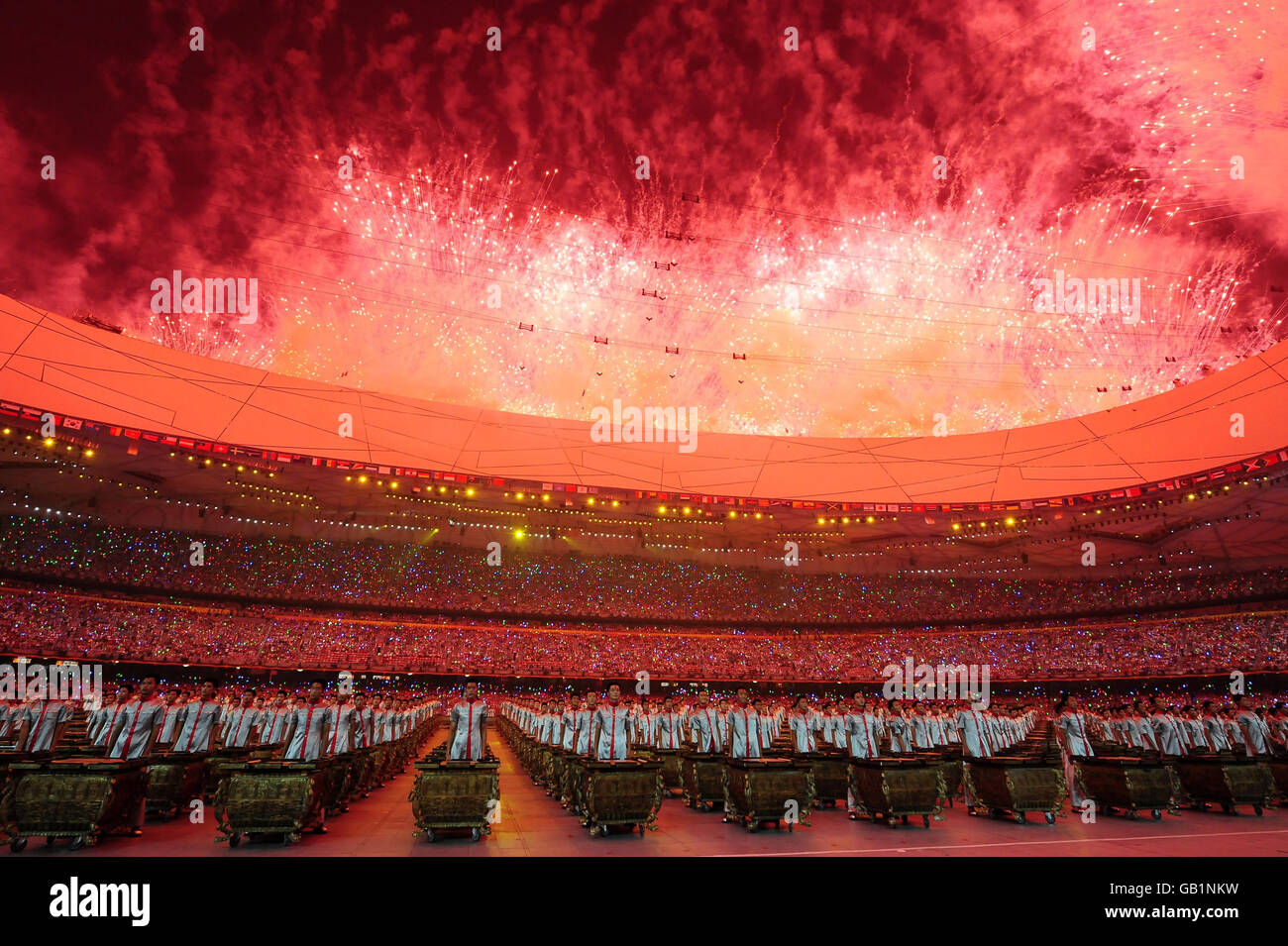 Olympics - Beijing Olympic Games 2008 - Opening Ceremony Stock Photo ...