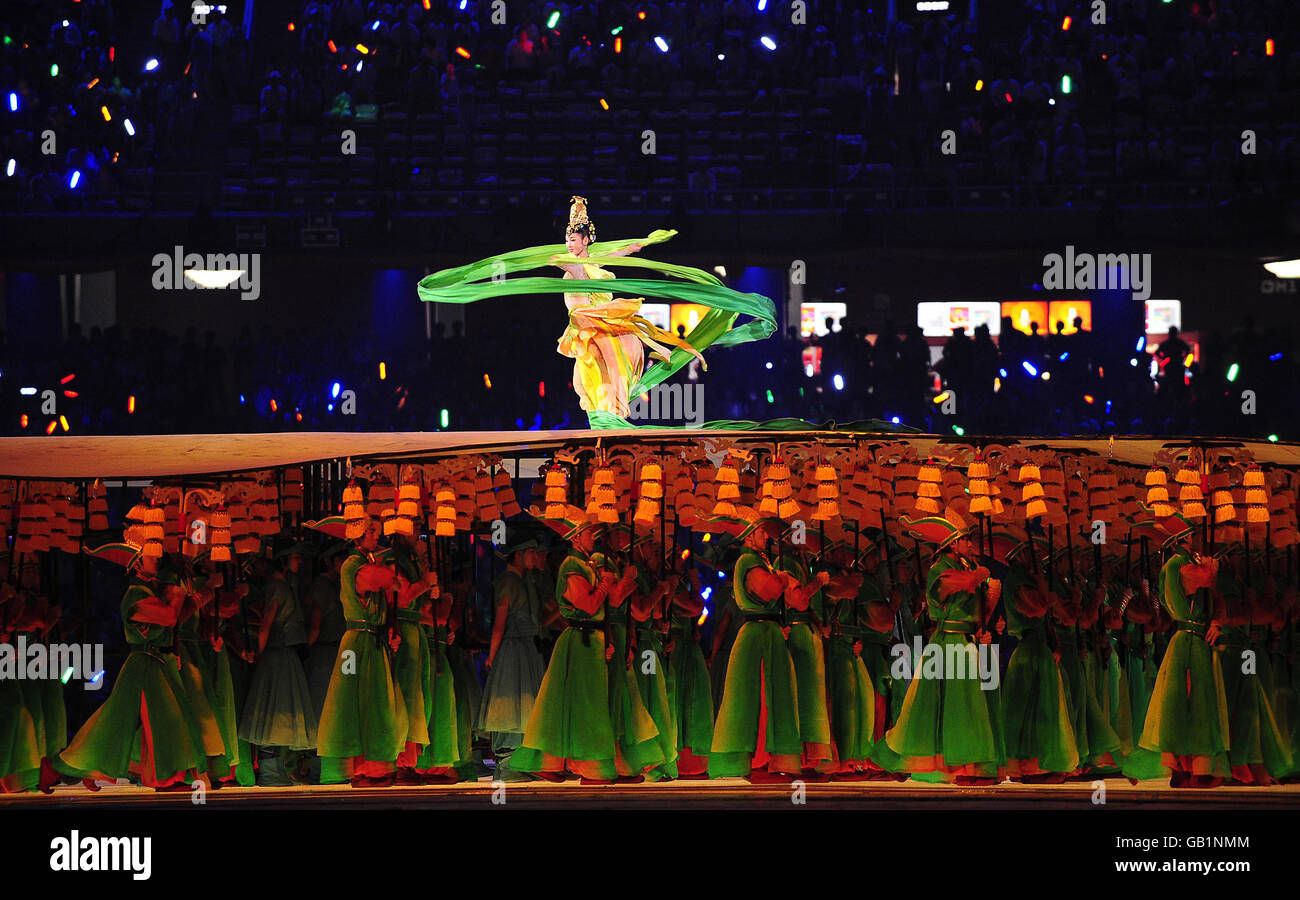 Olympics - Beijing Olympic Games 2008 - Opening Ceremony Stock Photo ...