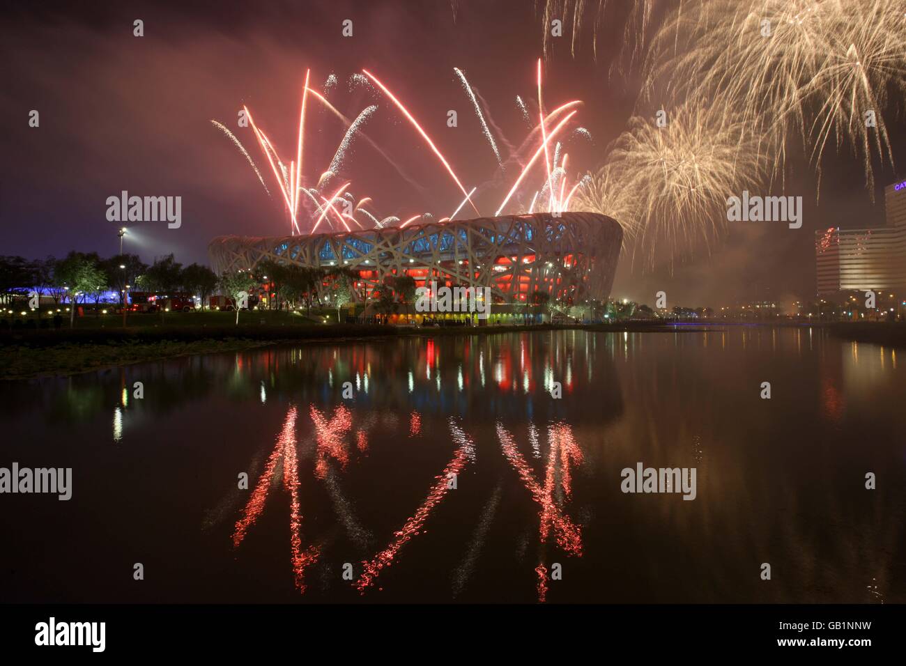 Olympics - Beijing Olympic Games 2008 - Opening Ceremony Stock Photo ...