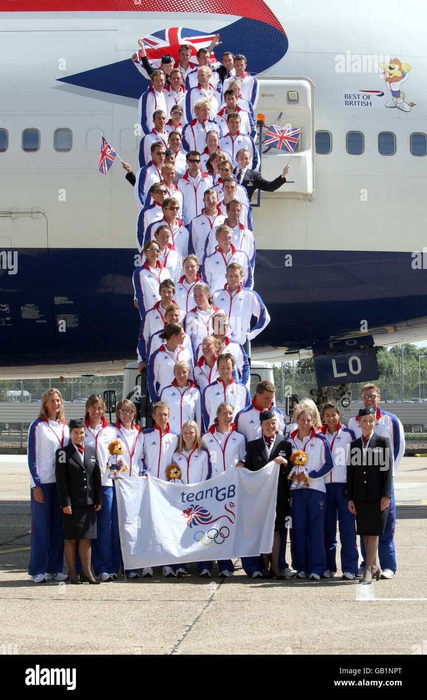 Great britain rowing team heathrow airport hi-res stock photography and ...