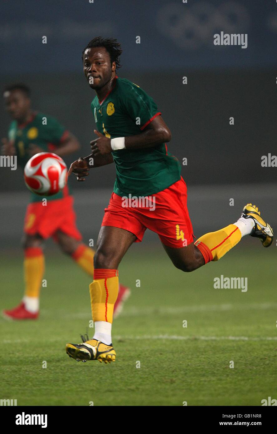 Korea cameroon qinhuangdao olympic sports cent soccer football osocc hi ...