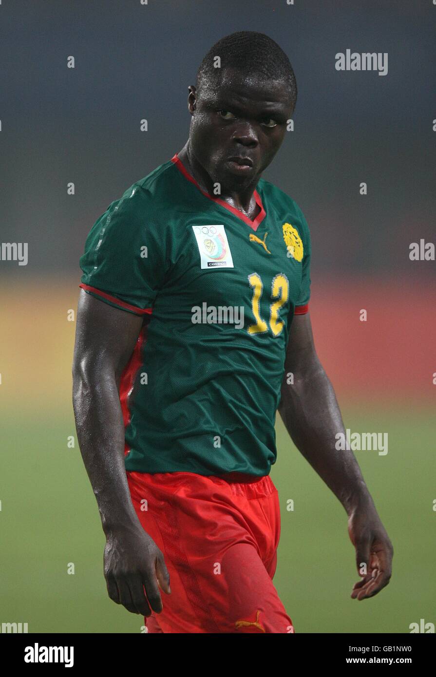 Olympics - Beijing Olympic Games 2008. Cameroon's Paul Bebey Stock ...