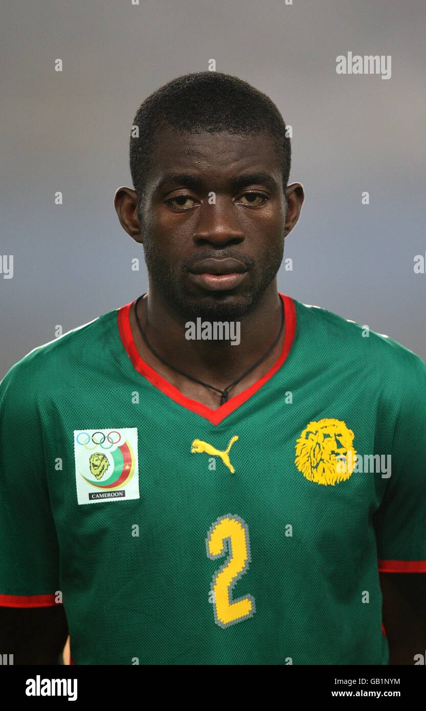 Olympics - Beijing Olympic Games 2008. Cameroon's Albert Baning Stock ...