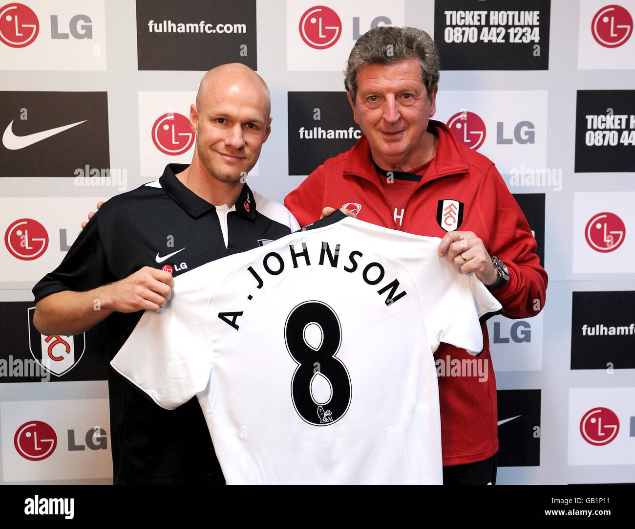 Soccer - Fulham Press Conference - Motspur Park Training Ground Stock ...