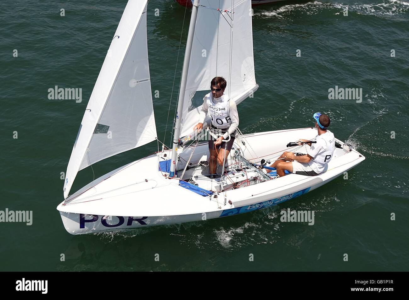 Olympics - Beijing Olympic Games 2008. Portugal's two person sailing ...