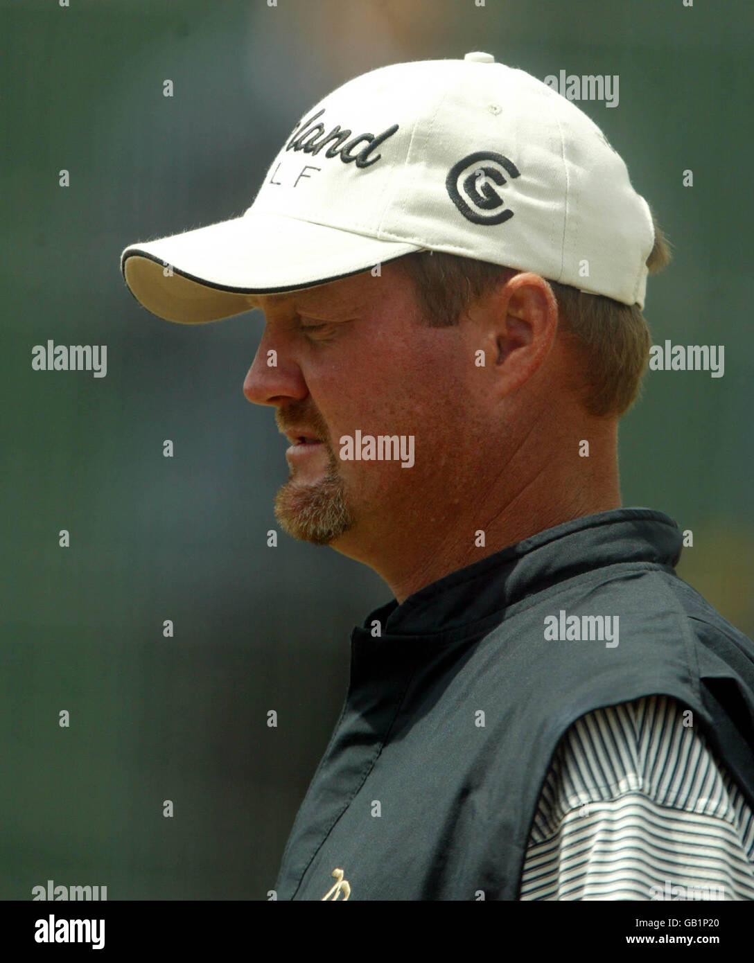 Jerry kelly after going seven over after just one hole hi-res stock ...