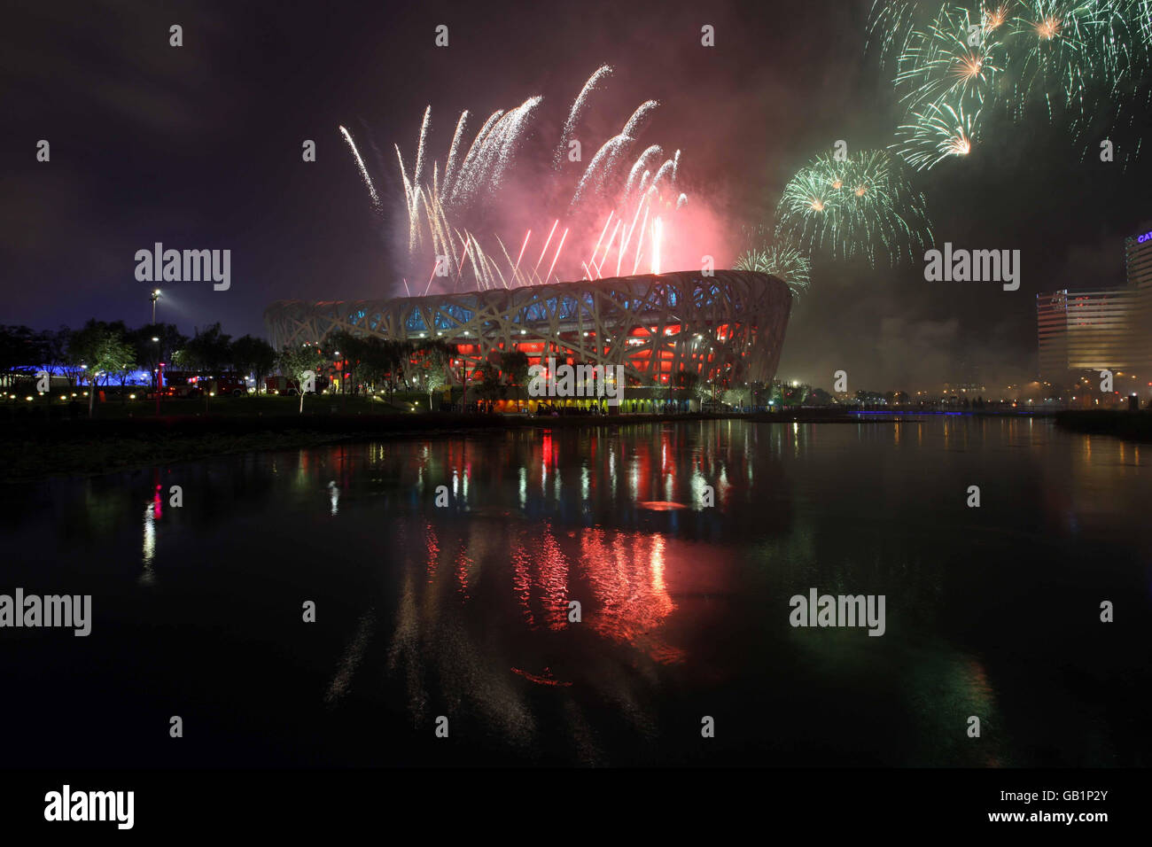 Olympics - Beijing Olympic Games 2008 - Opening Ceremony. A view of the ...