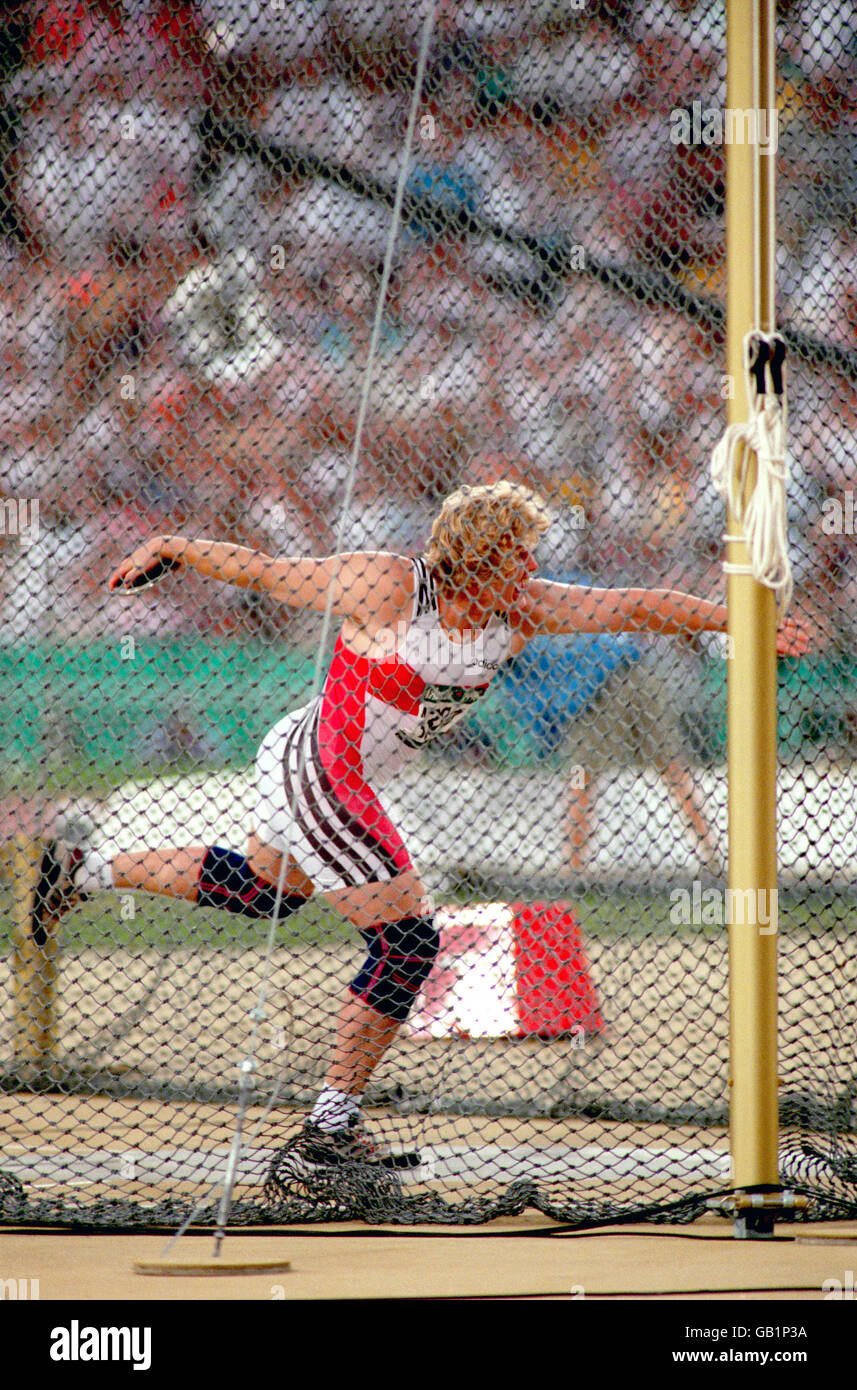Athletics - Atlanta Olympic Games - Women's Discus Stock Photo - Alamy