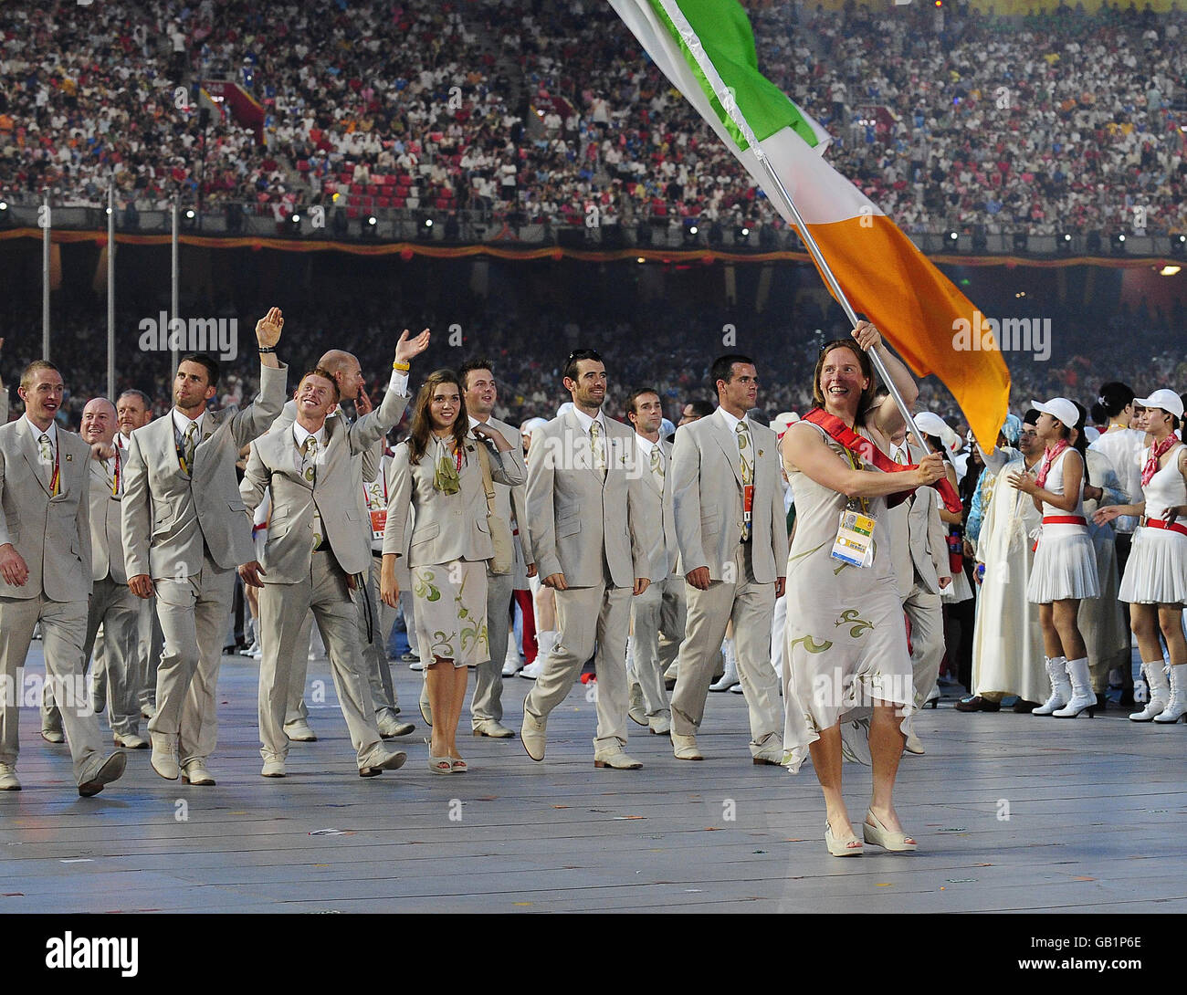 China ireland flag waving hi-res stock photography and images - Alamy