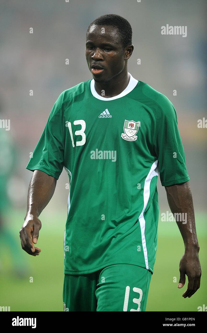 Olympics - Beijing Olympic Games 2008. Olubayo Adefemi, Nigeria Stock ...