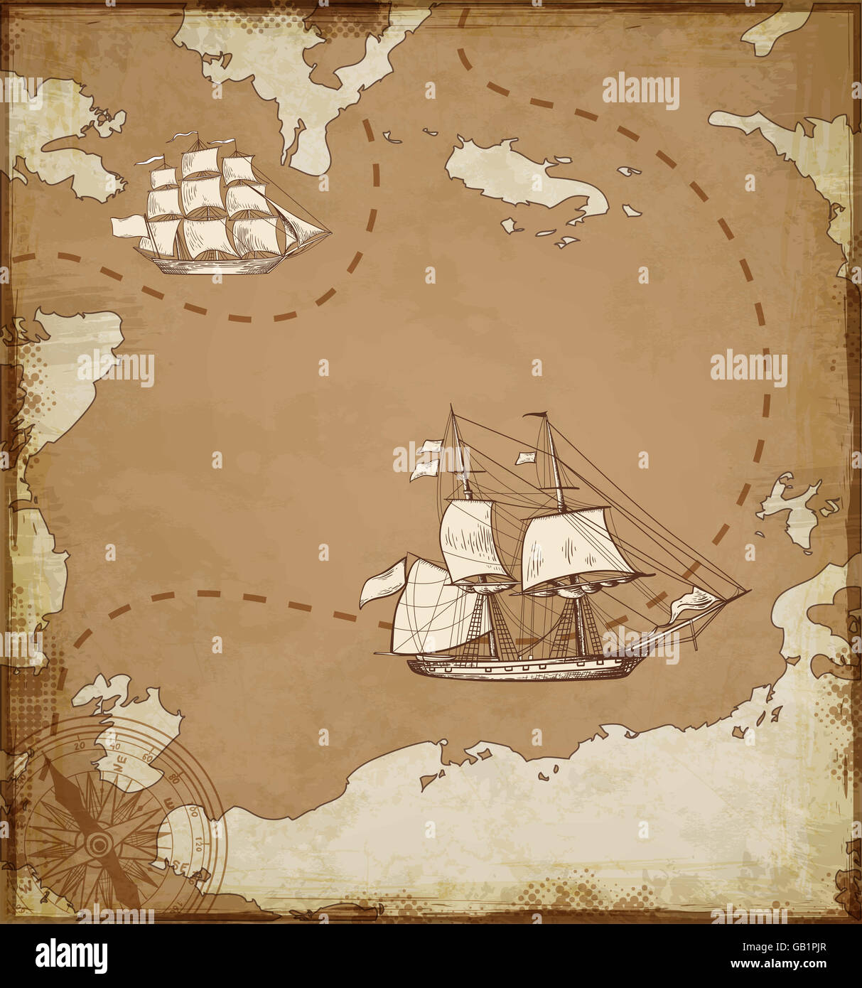 Old Sailing Maps