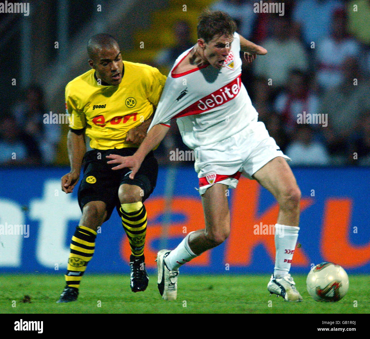 Soccer - Liga-Pokal Cup - Borussia Dortmund v VFB Stuttgart Stock Photo ...