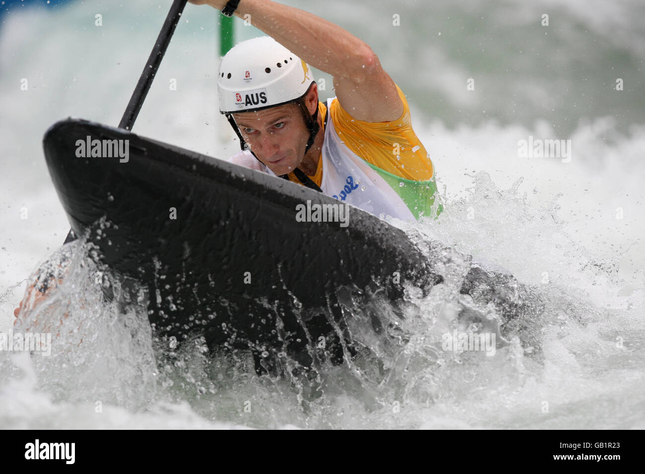 Australia's Robin Bell during the Canoe single (C1) heats Stock Photo ...