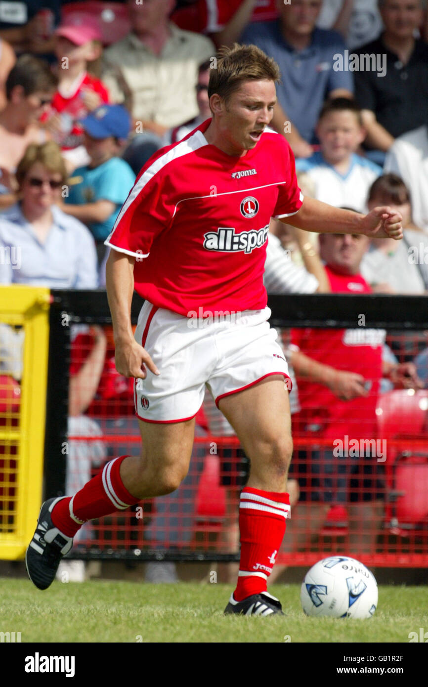 Soccer - Friendly - Welling United v Charlton Athletic Stock Photo - Alamy